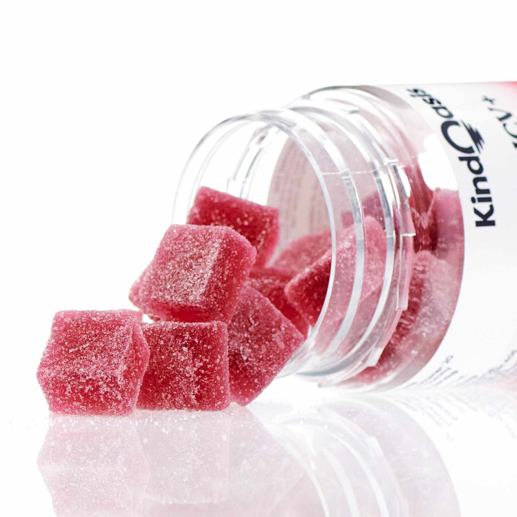 THCv 15mg + Delta 8 THC 15mg Gummies - 20ct Passion Fruit | Kind Oasis